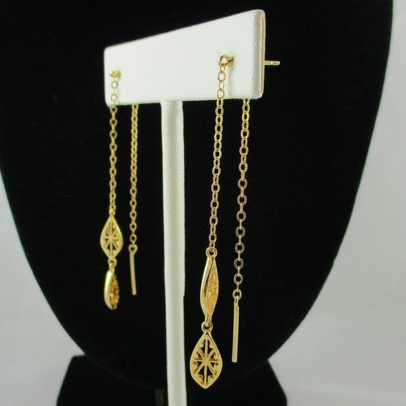 Technibond | Jewelry | Technibond Fronttoback Dangle Earrings | Poshmark